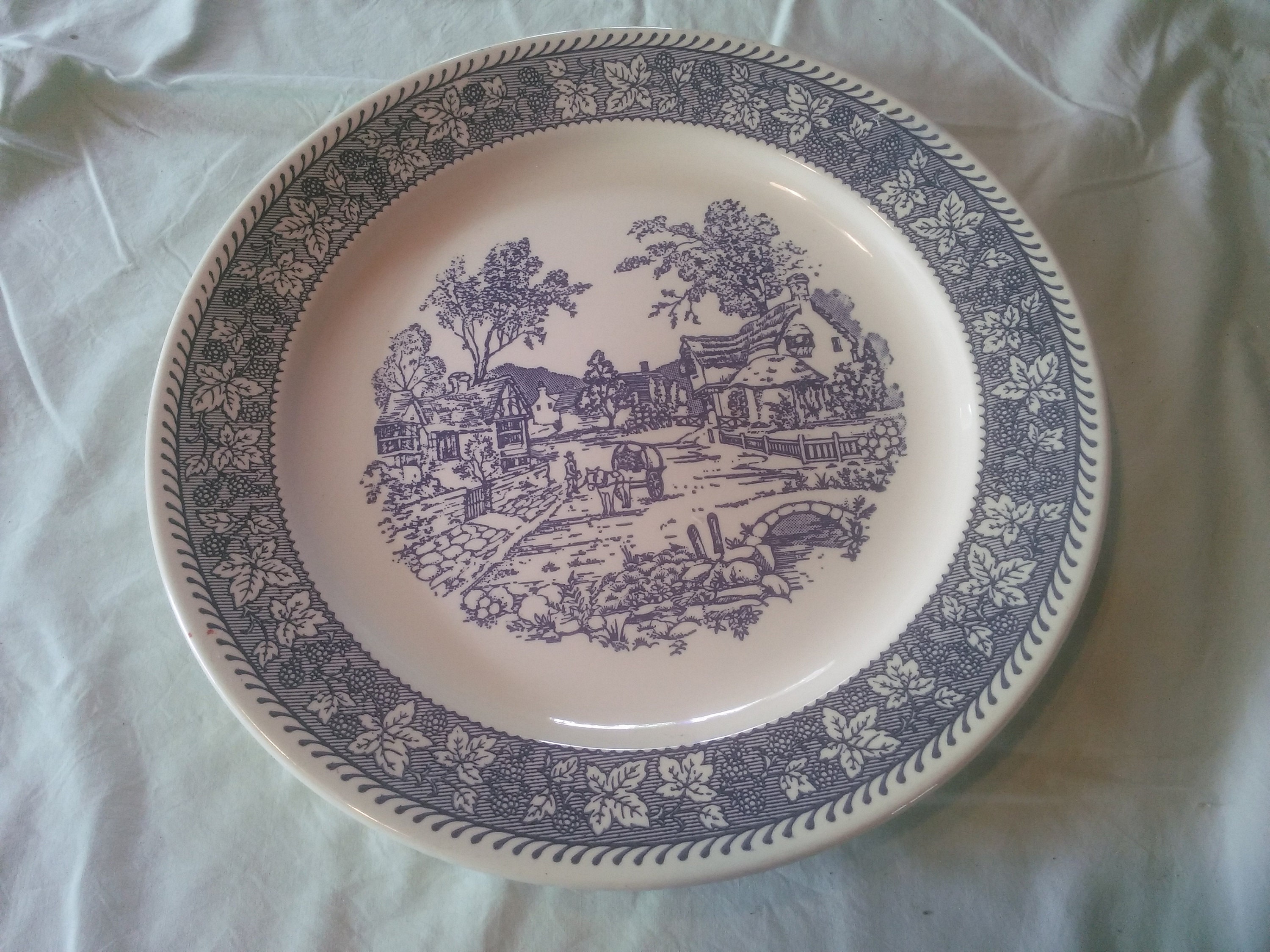 Homer Laughlin Stratwood Collection Shakespeare Country Platter ...