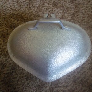 Vintage Century Silver Seal Covered Hammered Aluminum Pot - Heart Pot ...