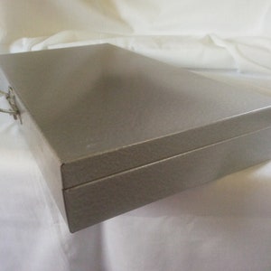 Vintage Metal Slide Box - Vintage Industrial Storage - Slide Box ...
