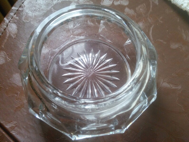 Vintage Powder Jar With Lid Heisey Powder Jar Covered Jar - Etsy