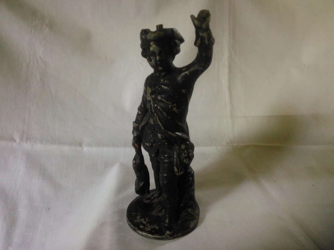 Vintage Pot Metal Statue - Metal Statue - Figurine - as Pictured - B54 ...