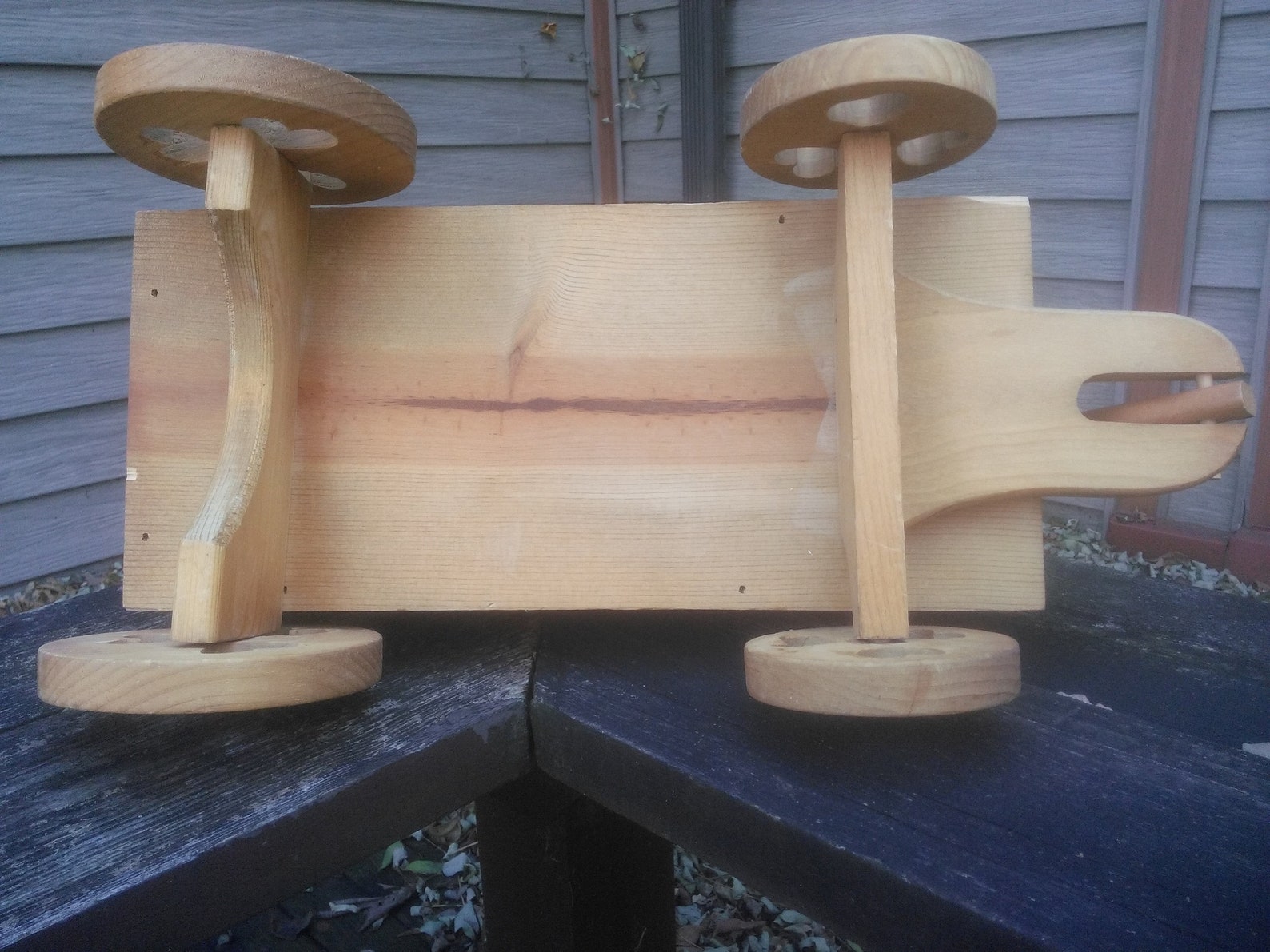 Vintage Wood Wagon Wooden Wagon Pull Toy Small Wood - Etsy
