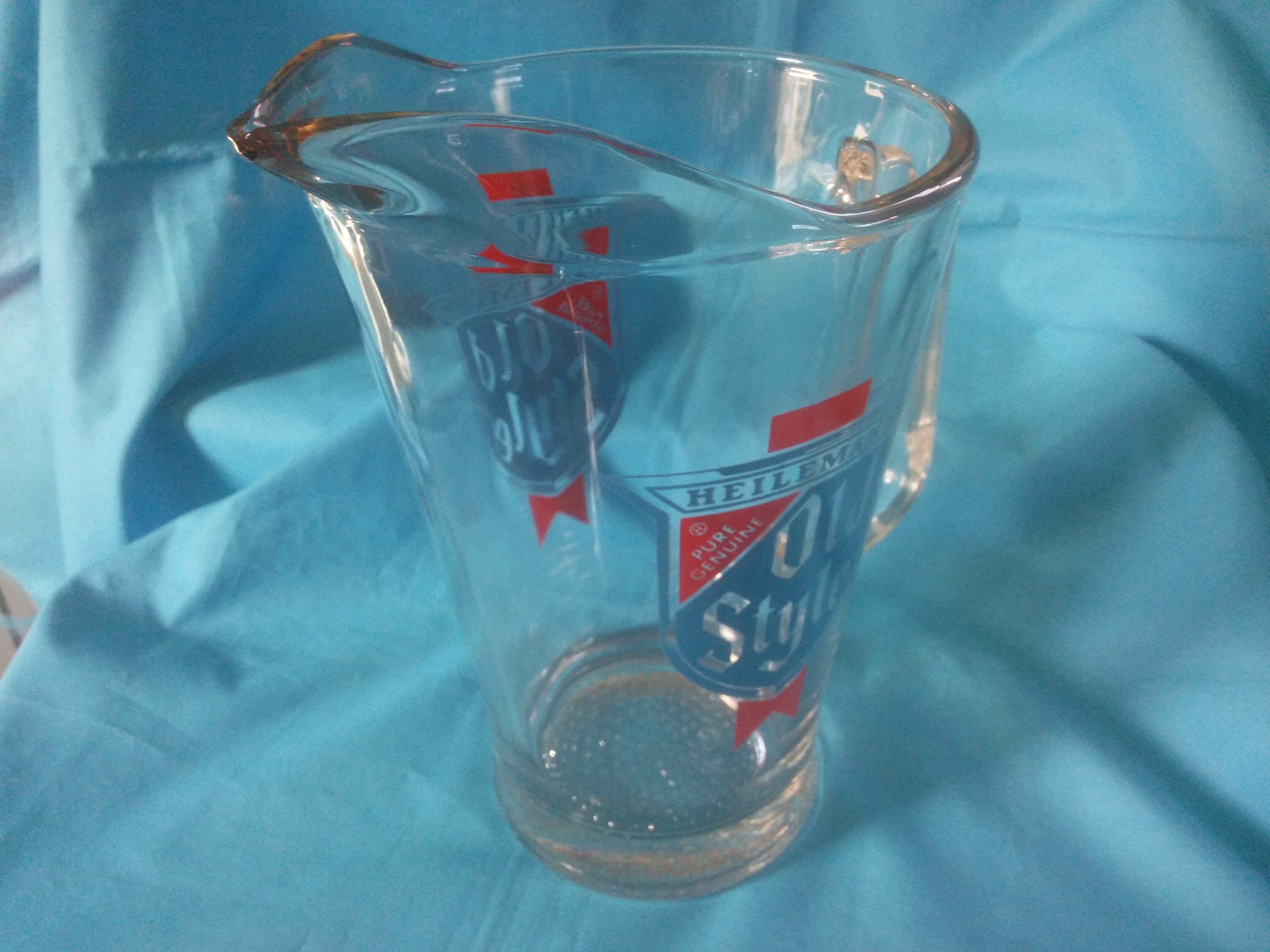 Old Style Beer Pitcher Heileman's Old Style Beer | Etsy