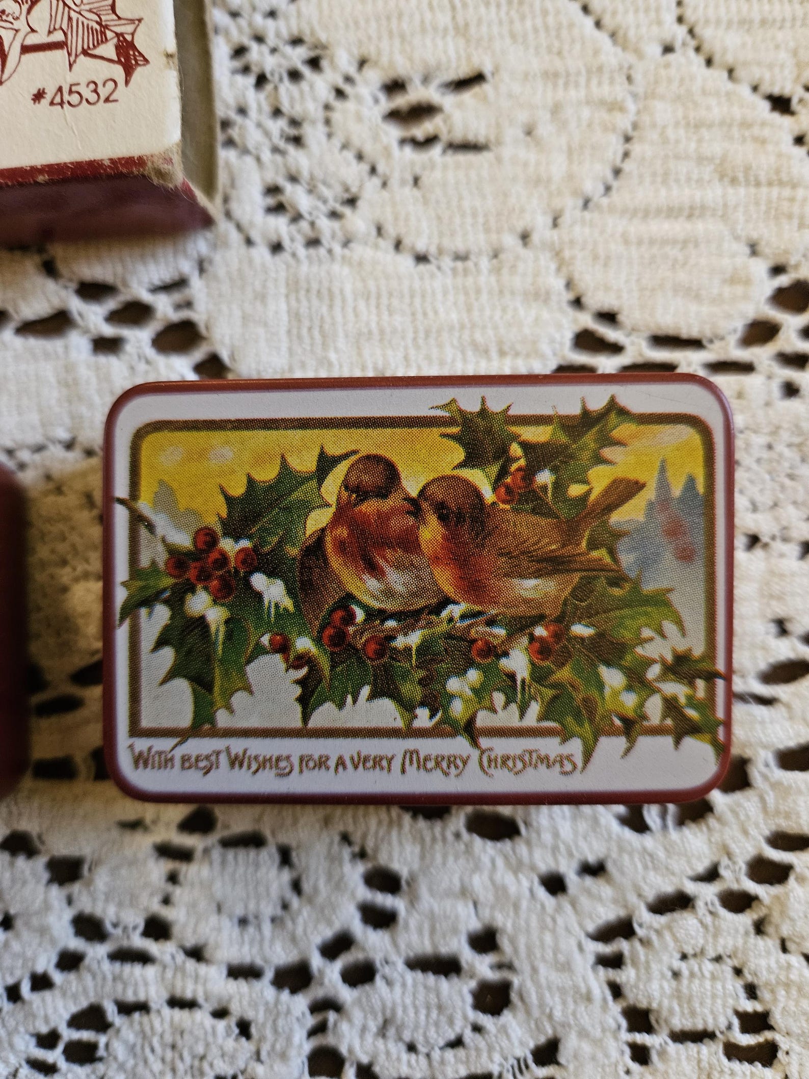 Vintage Victorian Memories Tins - Victorian Christmas Tins - Christmas ...