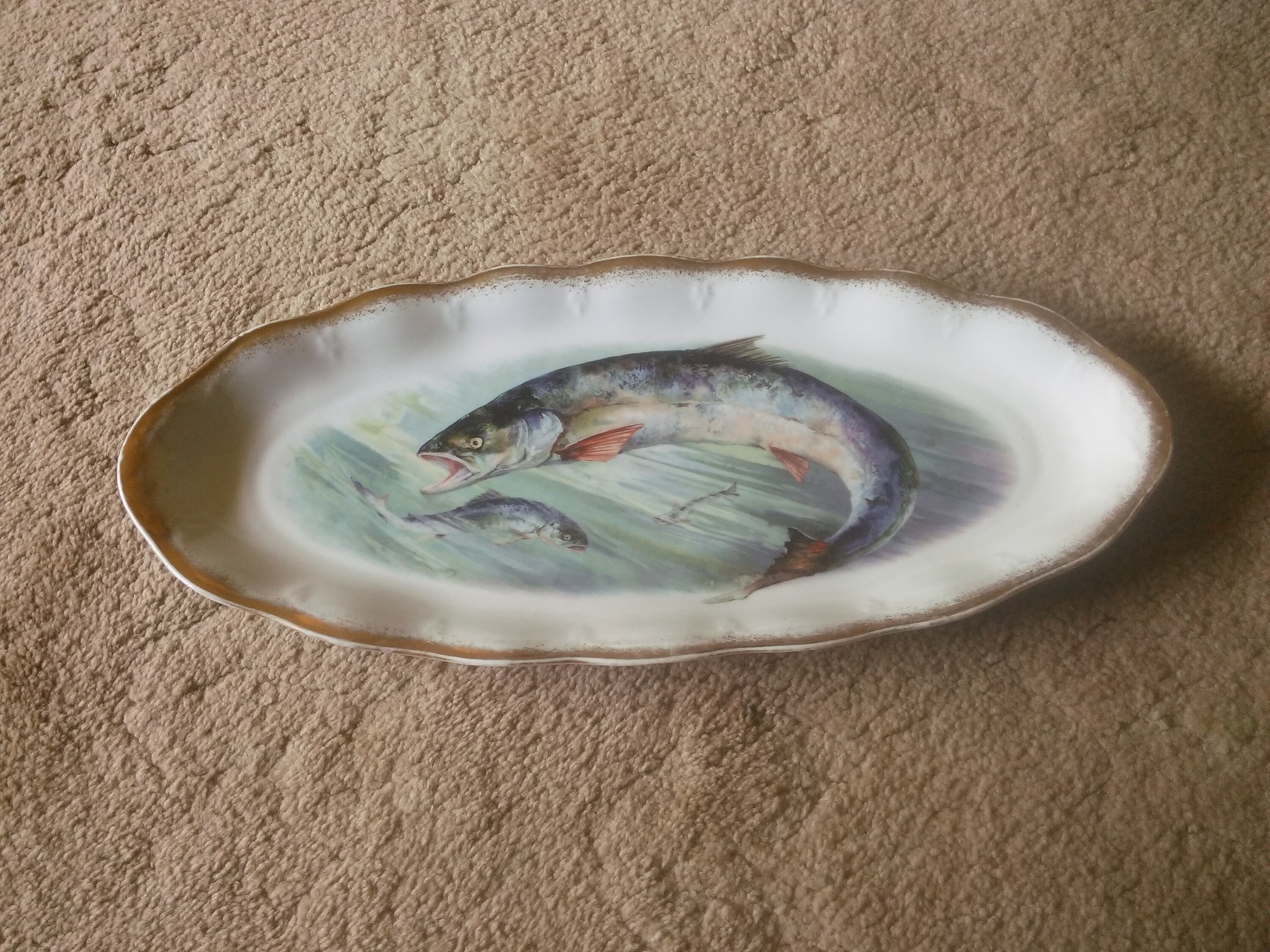 Beautiful Fish Platter - Fish Platter - Fish Plate - Mignon - Bavaria ...