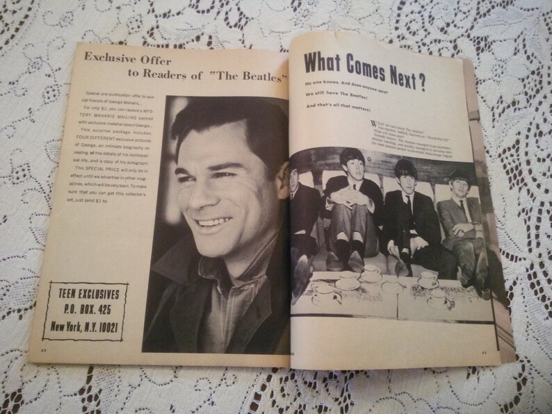 Vintage Beatles Magazine Beatles Beatles Magazine - Etsy