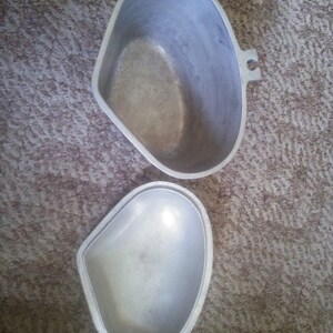 Vintage Century Silver Seal Covered Hammered Aluminum Pot - Heart Pot ...