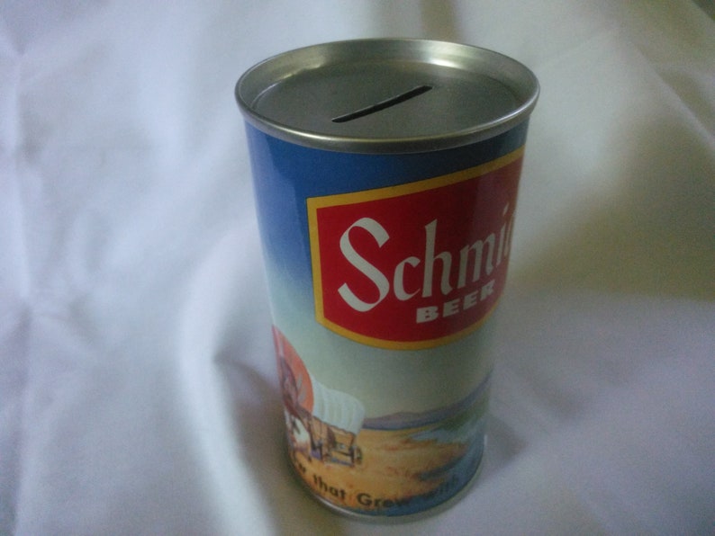 Vintage Schmidt Beer Can Bank Bank Beer Can Bank Schmidt | Etsy