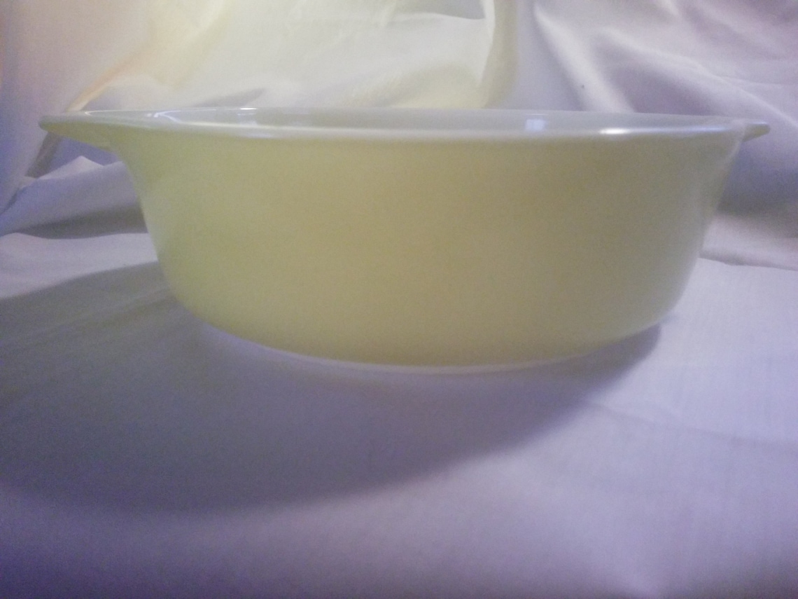 Vintage Yellow Pyrex Casserole Dish Pyrex Yellow Baking Dish | Etsy