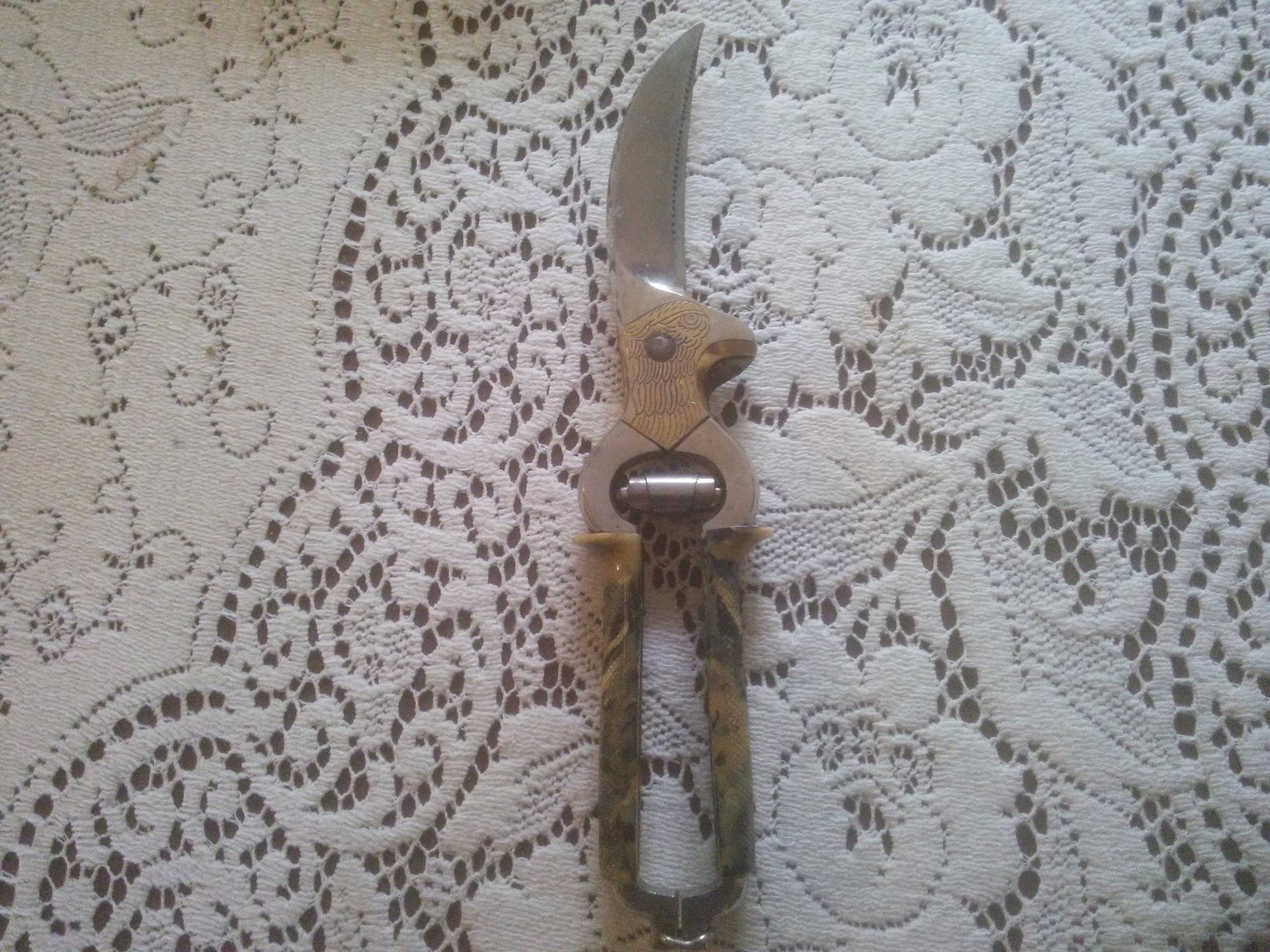Vintage Poultry Cutter - Bird Shaped Poulty Cutter - Kitchen Shears ...