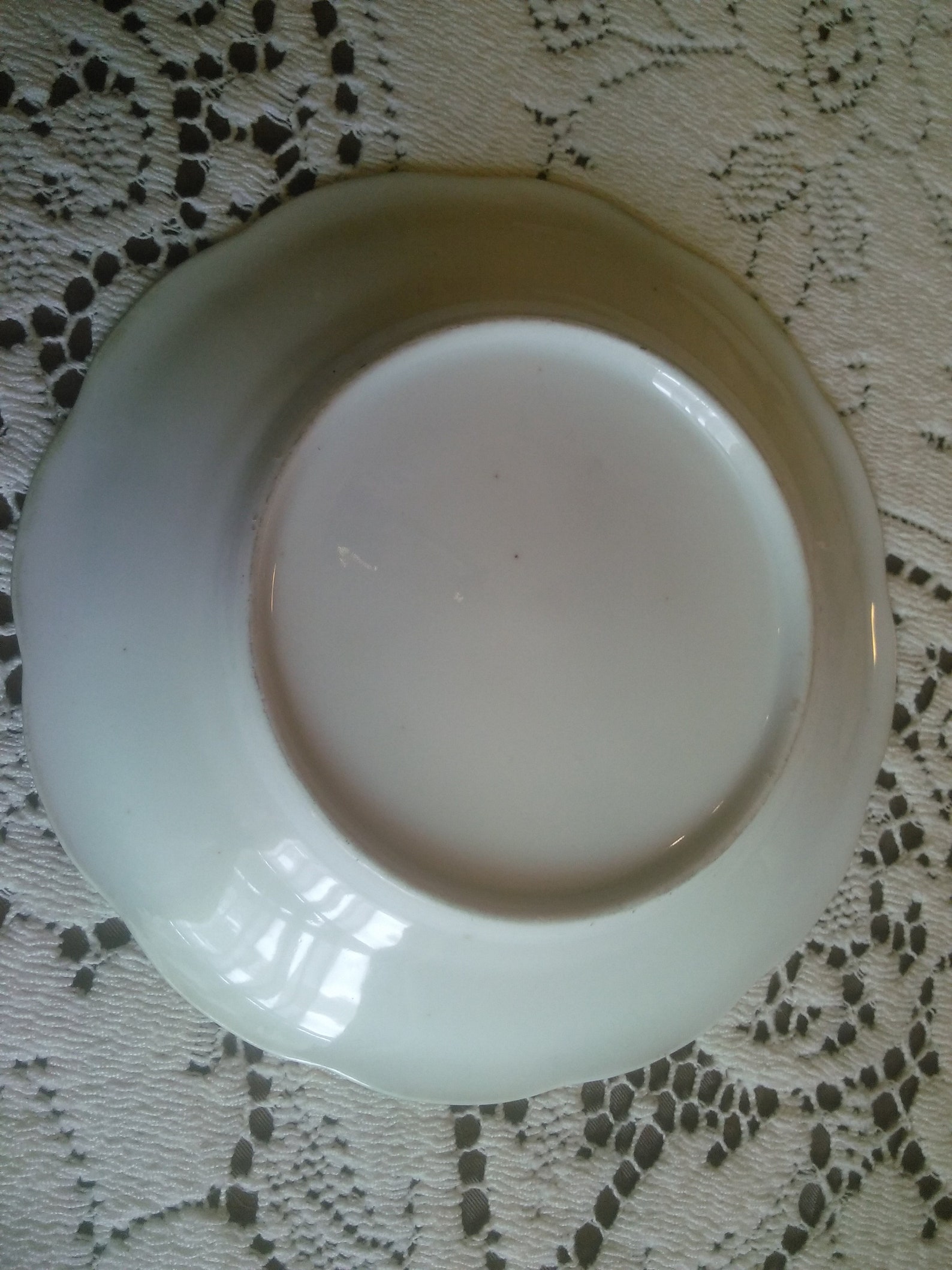 Beautiful Vintage Hand Painted Plate Peach Pattern Plate | Etsy