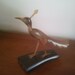 Vintage Hand Carved Horn Roadrunner Statue Bird Statue - Etsy