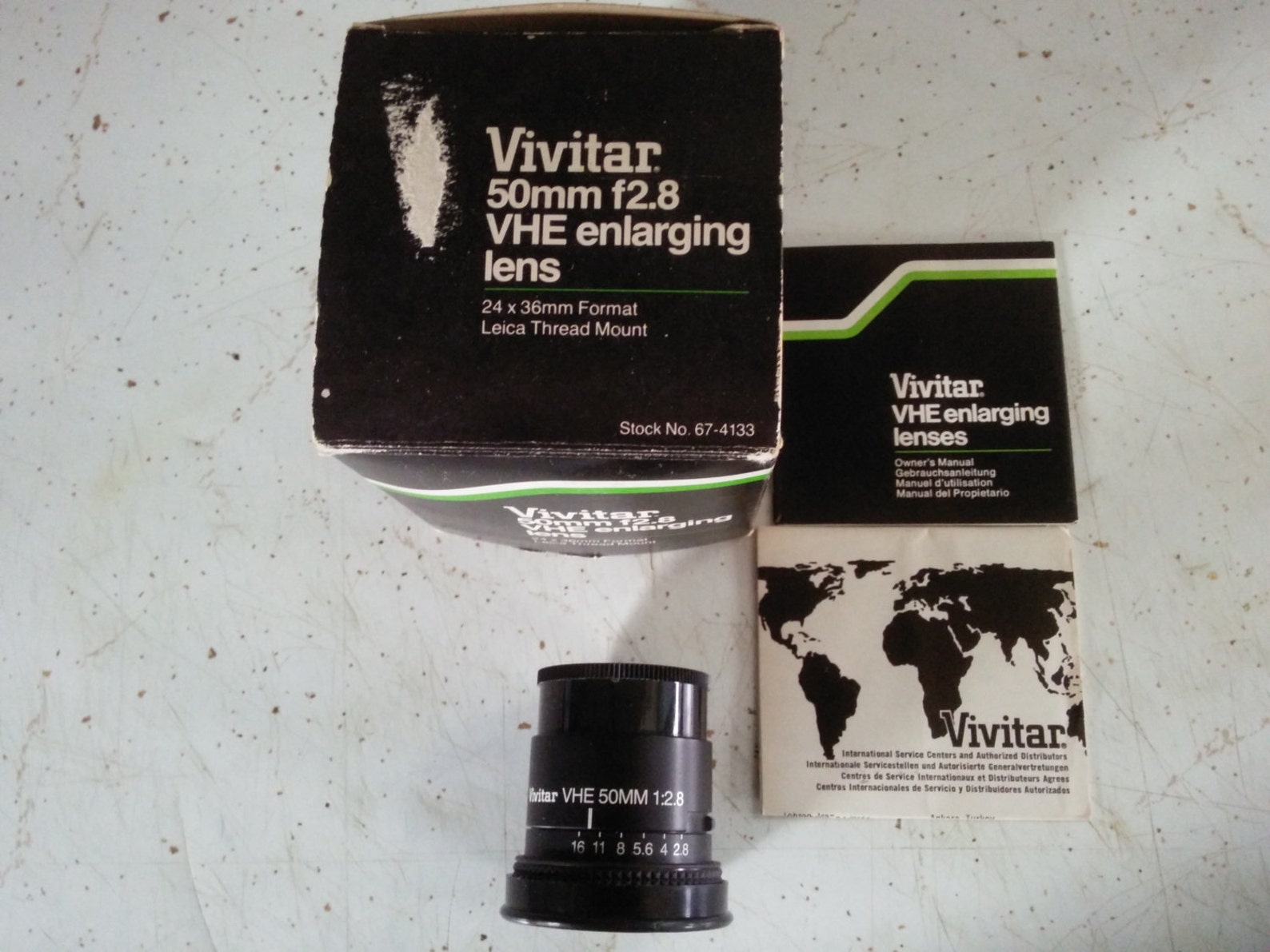 Vintage Vivitar Enlarging Lens Vivitar 50 Mm F2.8 VHE - Etsy