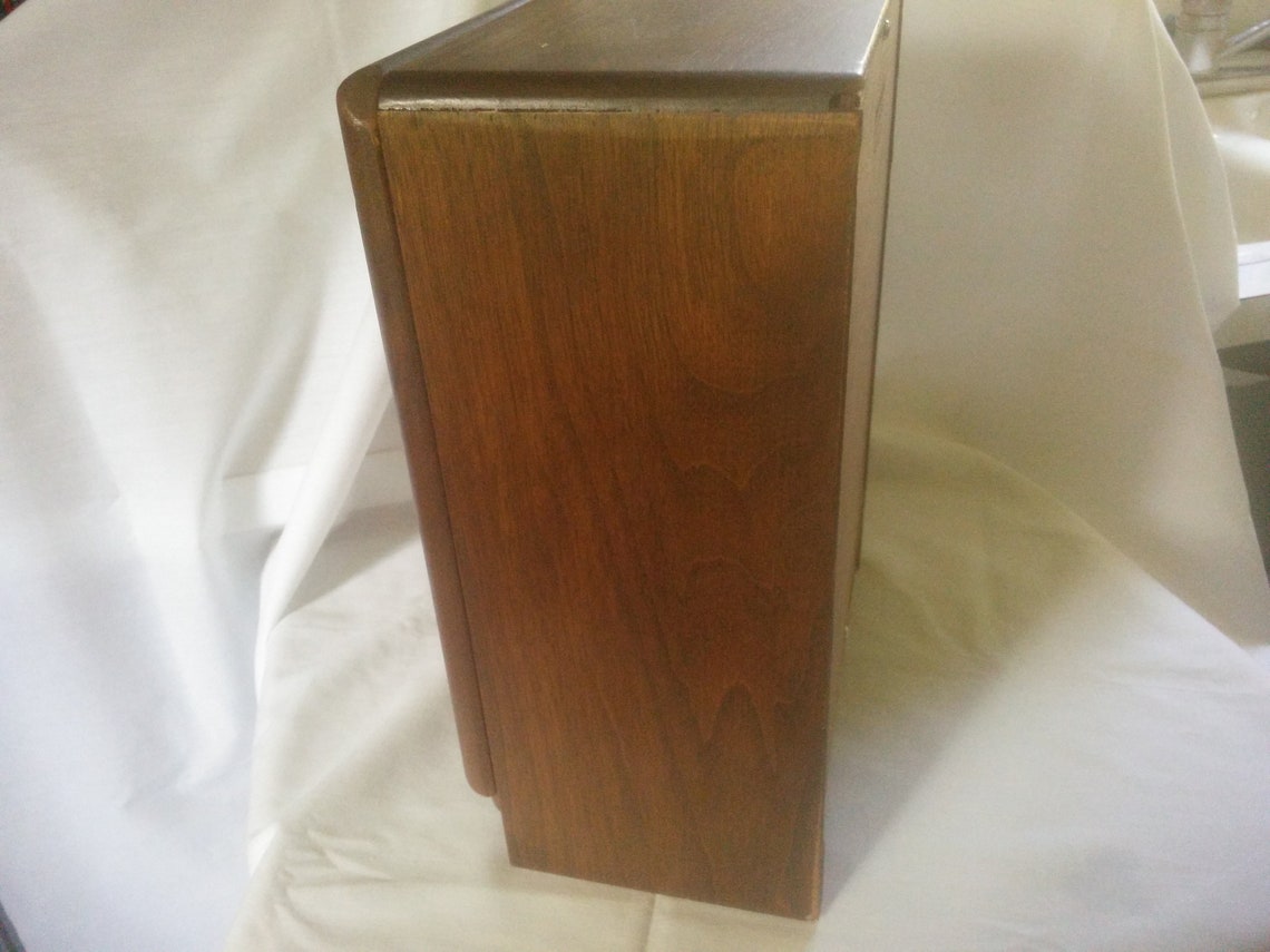 Vintage Wood Recipe Box Wood Storage Box Wood Box Unique - Etsy