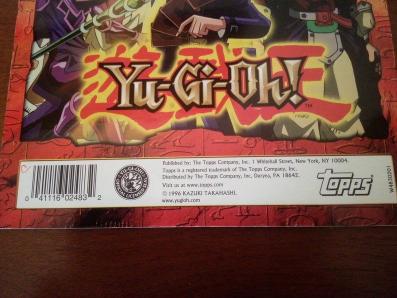 Vintage Yu-gi-oh! Sticker Album - Sticker Book - Vintage Sticker Album ...
