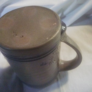 Vintage Rowe Pottery Mug Salt Glaze Finish Star Pattern Rowe - Etsy