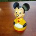 Vintage Mickey Mouse Rolly Polly Toy Vintage Mickey Mouse Toy Vintage ...
