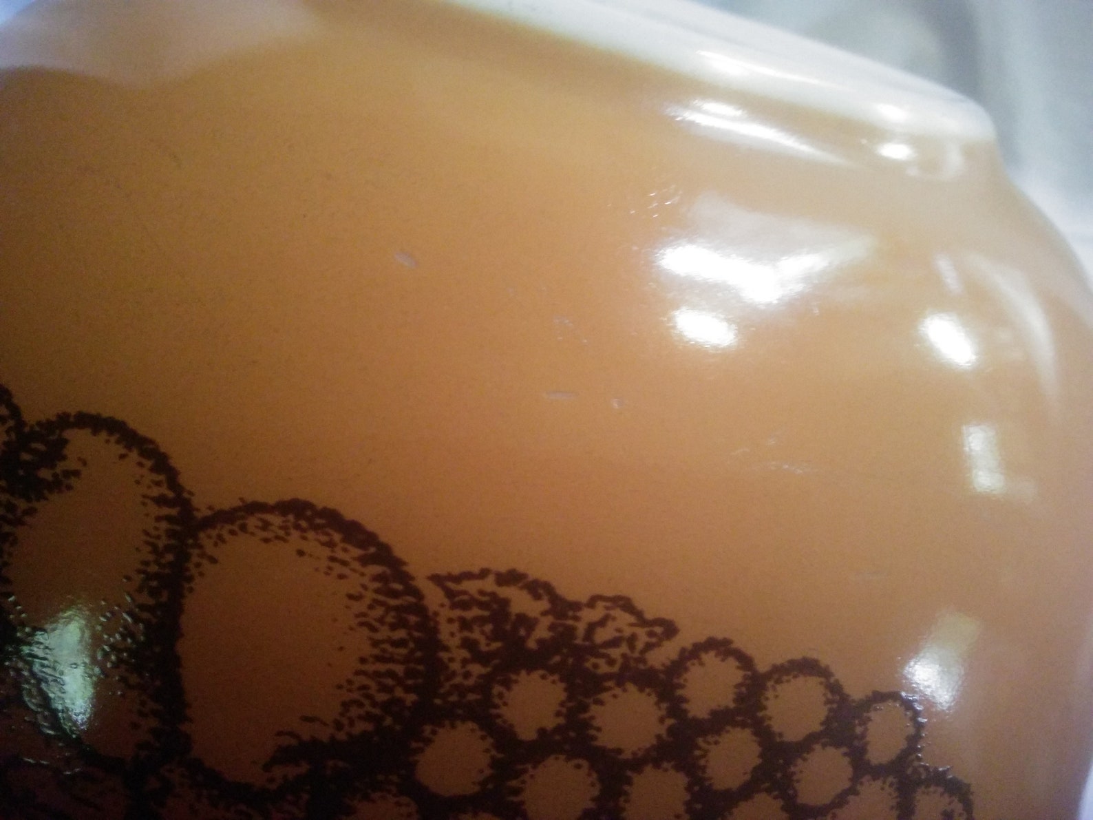 Vintage Pyrex Old Orchard Harvest Brown Fruit Nesting Mixing - Etsy