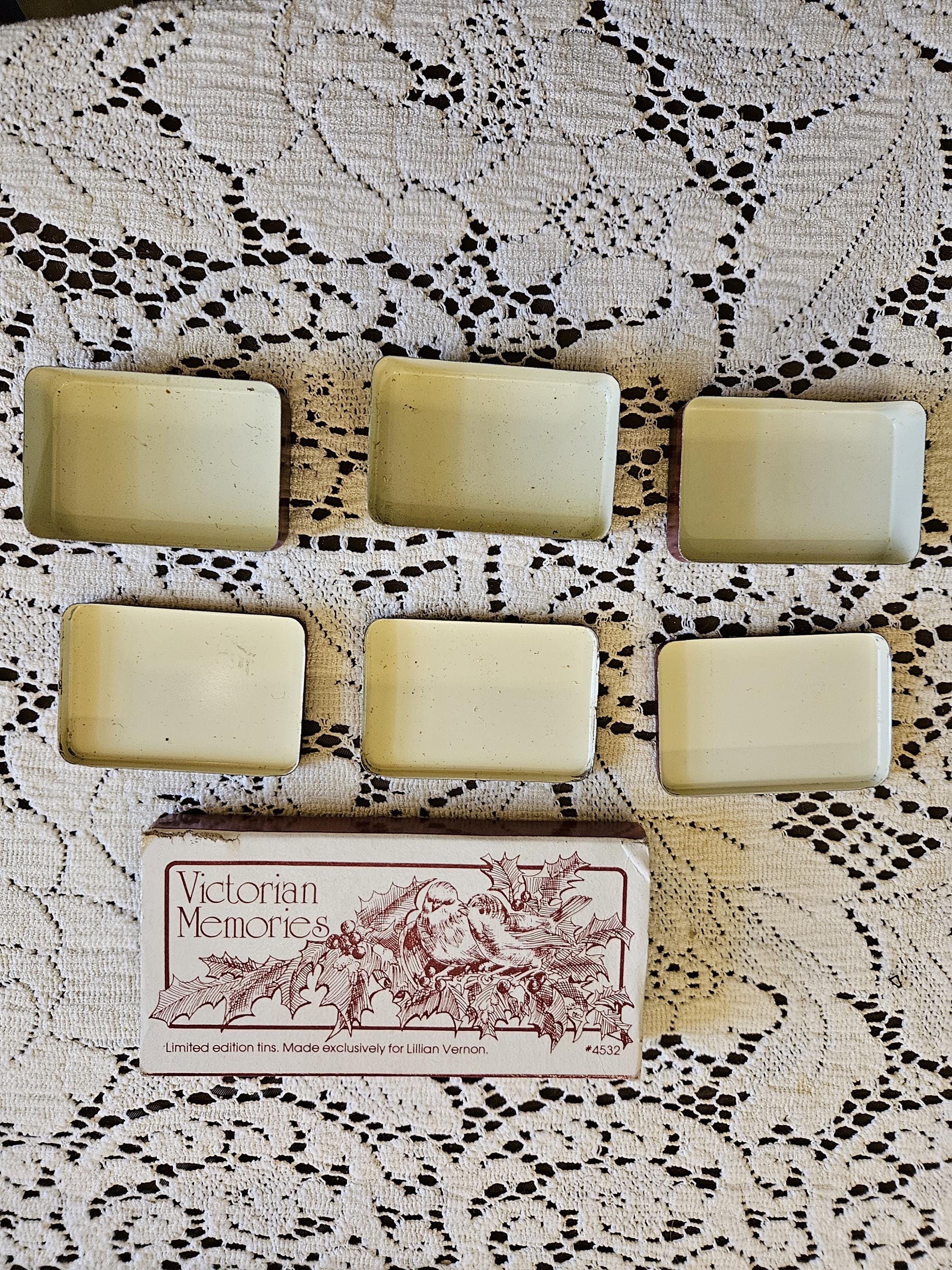 Vintage Victorian Memories Tins - Victorian Christmas Tins - Christmas ...