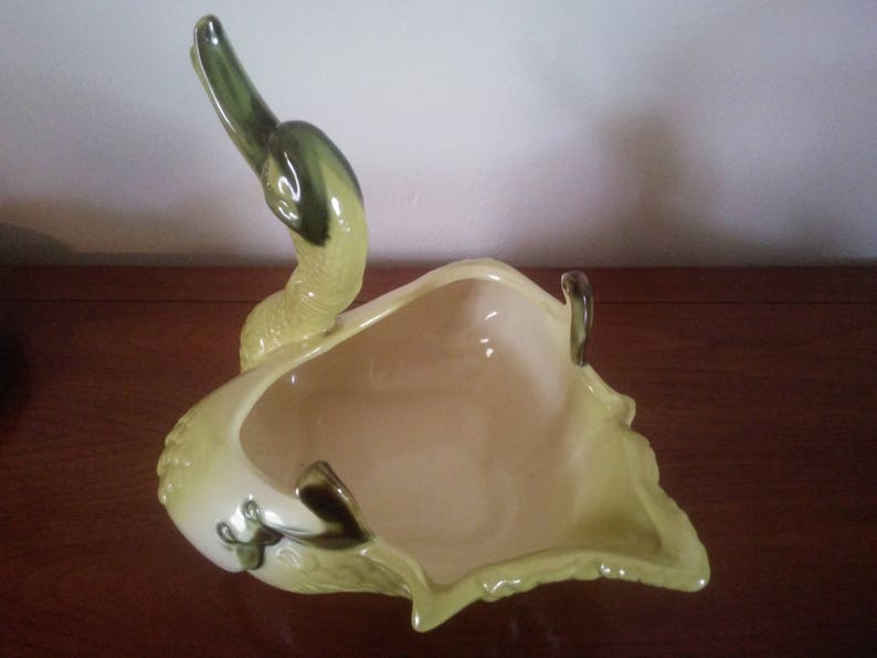 Vintage Swan Planter Hull Pottery Swan Pottery Swan - Etsy