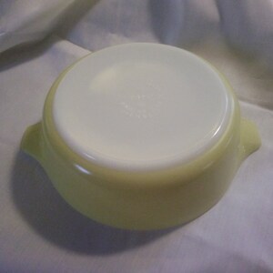 Vintage Yellow Pyrex Casserole Dish - Pyrex Yellow Baking Dish ...