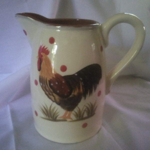 Rooster Pitcher - Etsy