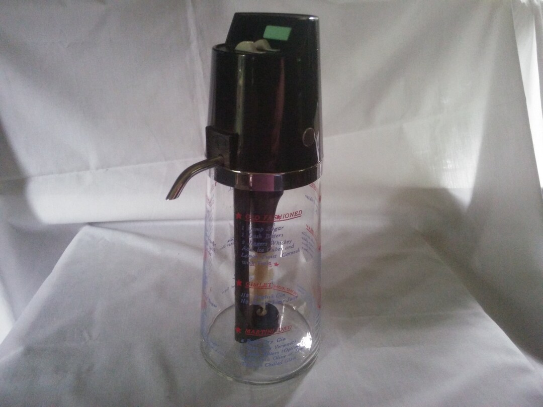 Drinko Matic - Retro Cocktail Mixer - Cocktail Shaker - Battery ...