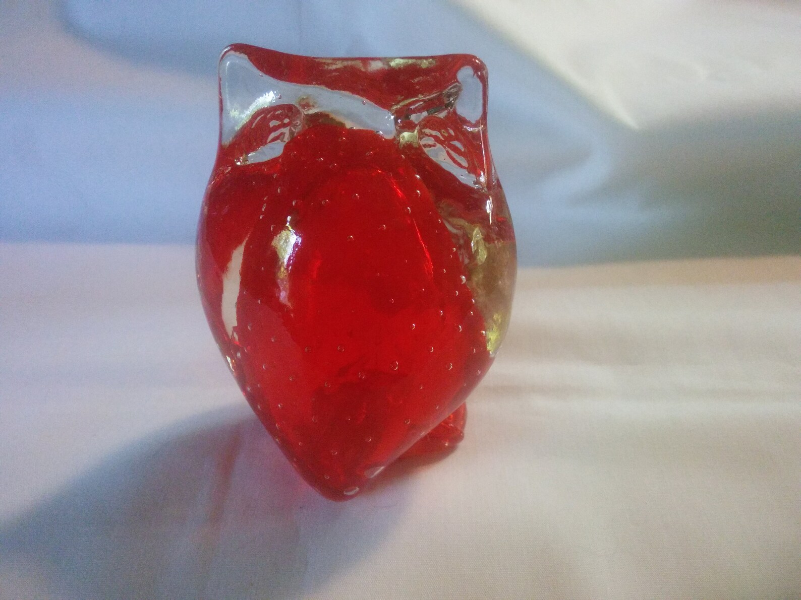 Vintage Owl Paperweight - Bird Paperweight - Bird Figurine Paperweight ...