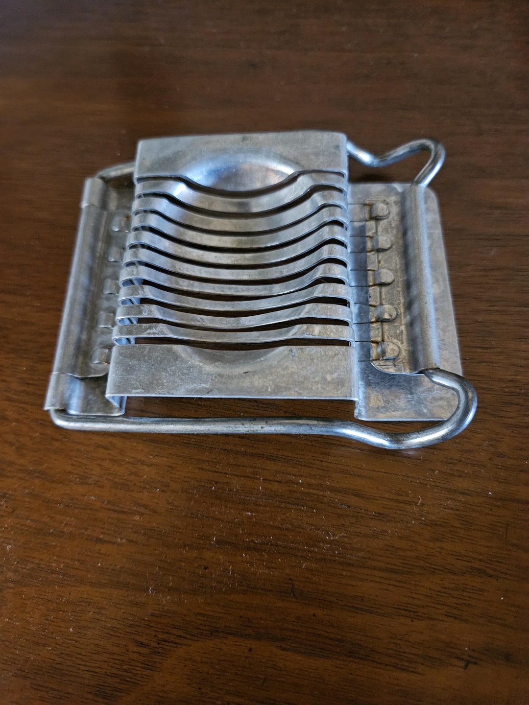 Vintage Metal Egg Slicer - Vintage Kitchen Gadget - Vintage Kitchen ...