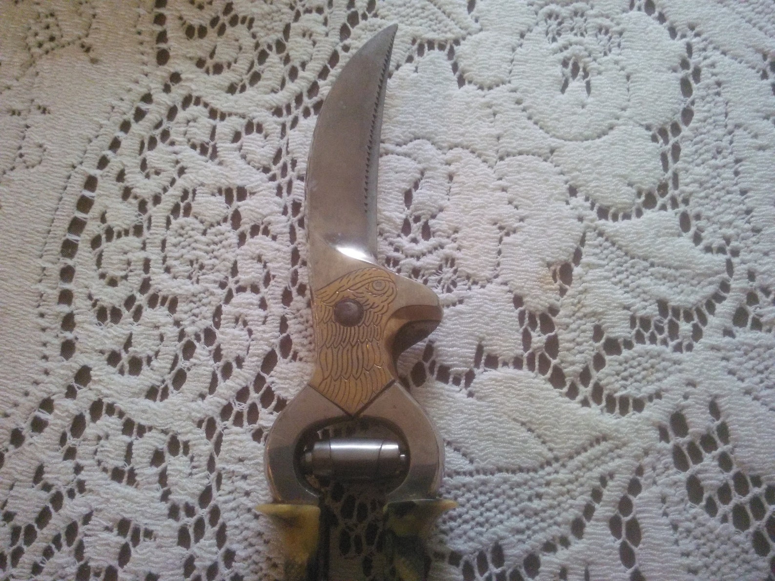Vintage Poultry Cutter - Bird Shaped Poulty Cutter - Kitchen Shears ...