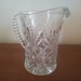 Beautiful Glass Pitcher Clear Glass Pitcher Small Pitcher - Etsy