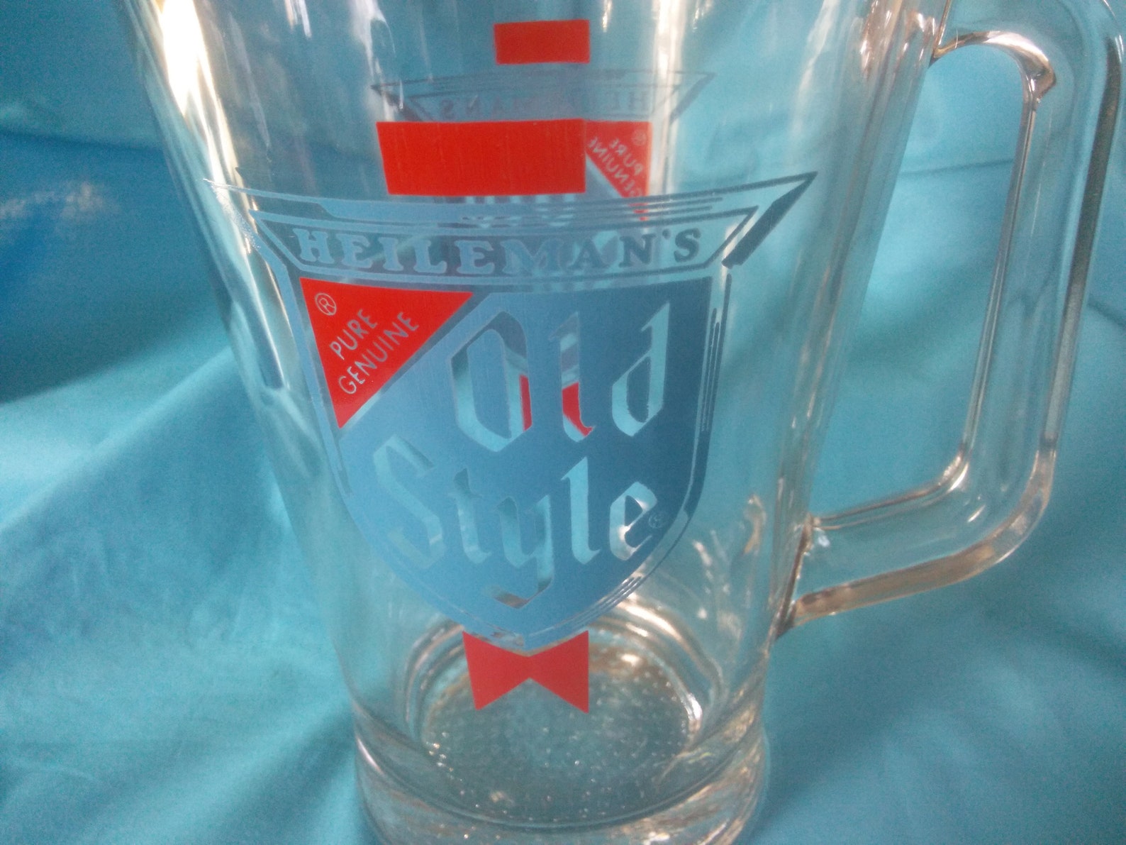 Old Style Beer Pitcher Heileman's Old Style Beer | Etsy