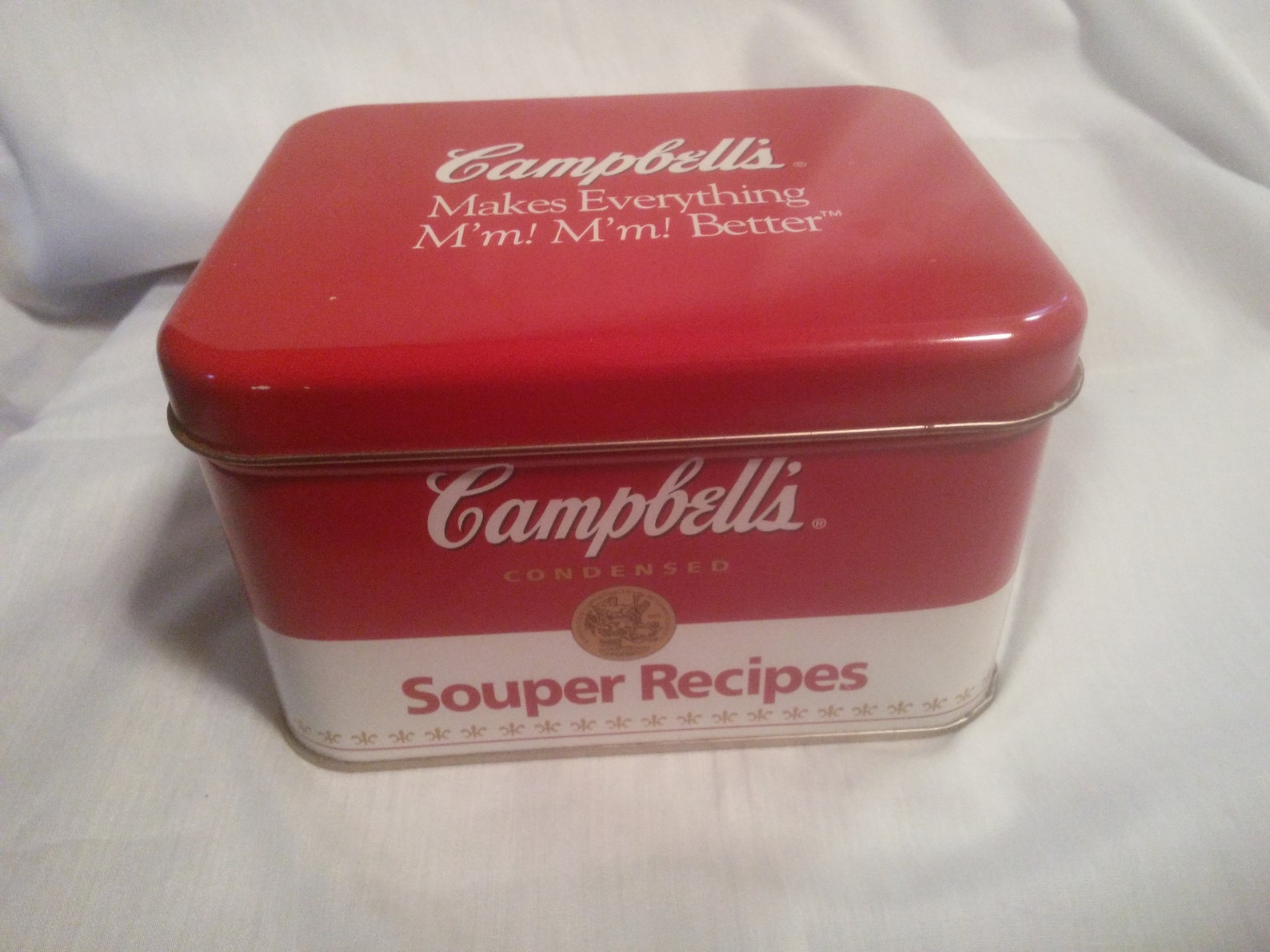 Vintage Recipe Box Recipe Box Campbell's Soup Recipe - Etsy