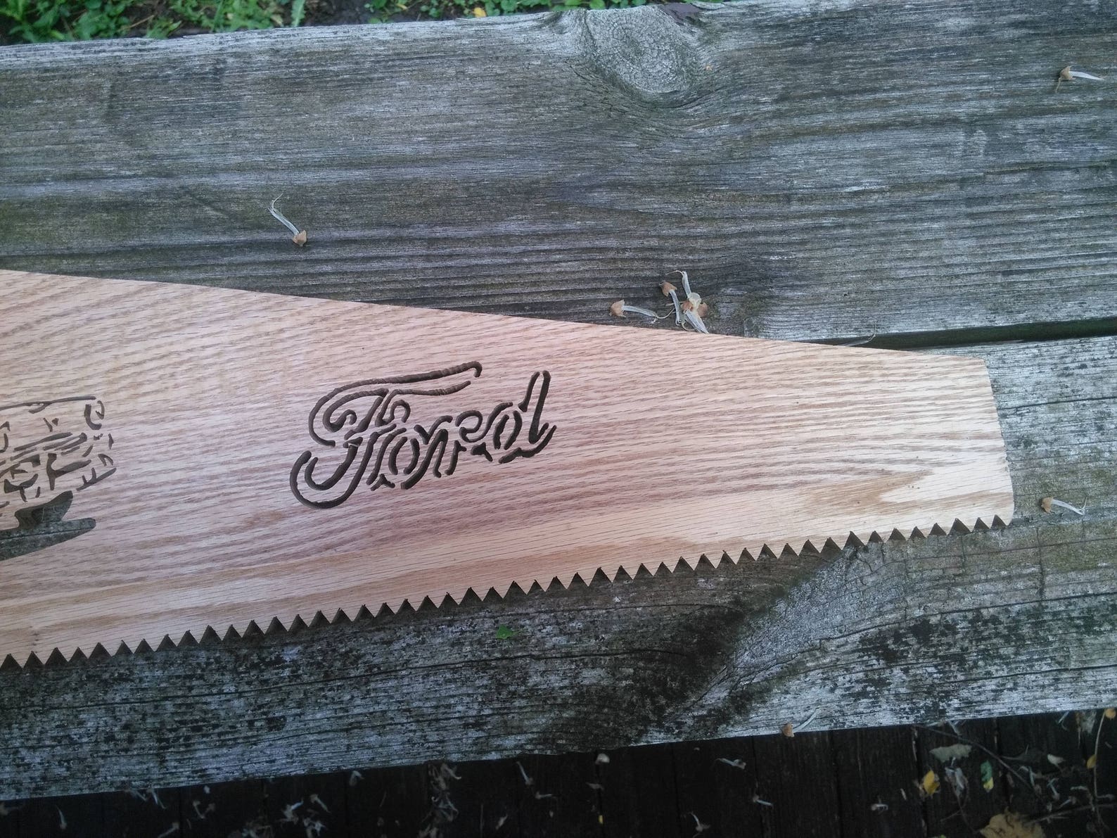 Vintage Ford Decor Carved Wood Saw Man Cave Decor Ford - Etsy