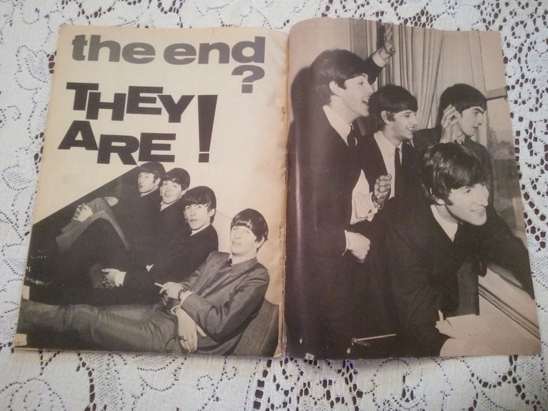 Vintage Beatles Magazine Beatles Beatles Magazine - Etsy