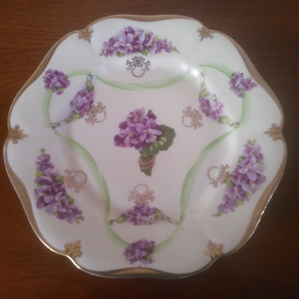 Violet Plate - Etsy