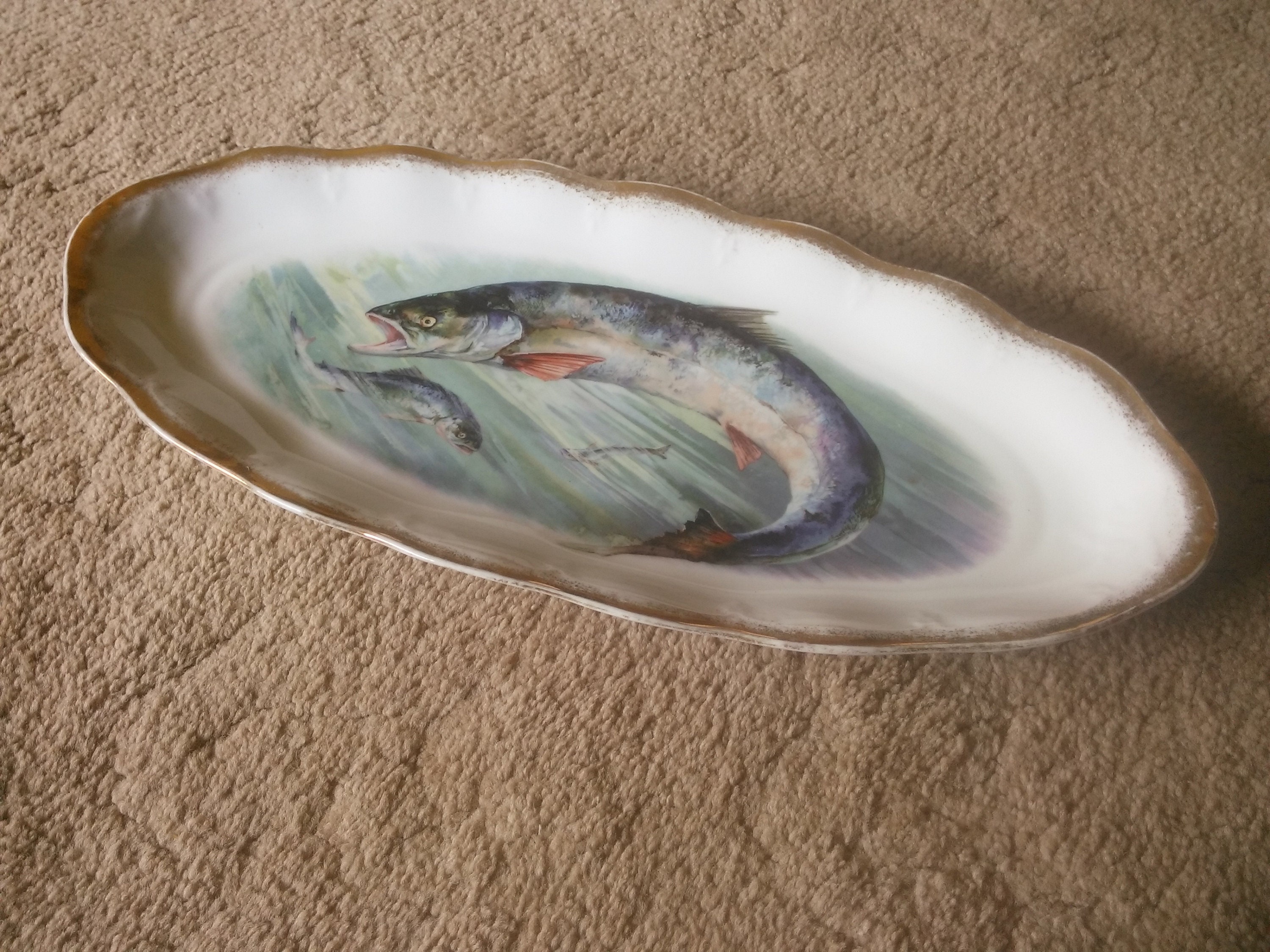 Beautiful Fish Platter - Fish Platter - Fish Plate - Mignon - Bavaria ...