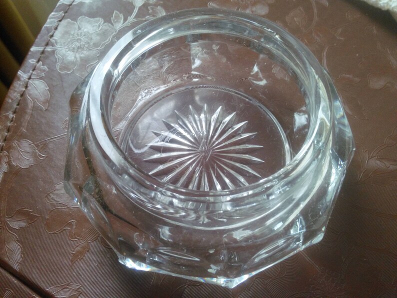 Vintage Powder Jar With Lid Heisey Powder Jar Covered Jar - Etsy