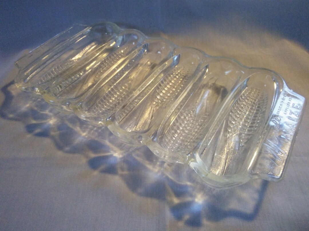 Vintage Glass Corn Bread Mold - Miracle Maize Corn Bread Mold - Corn Bread Mold - as Is - Etsy