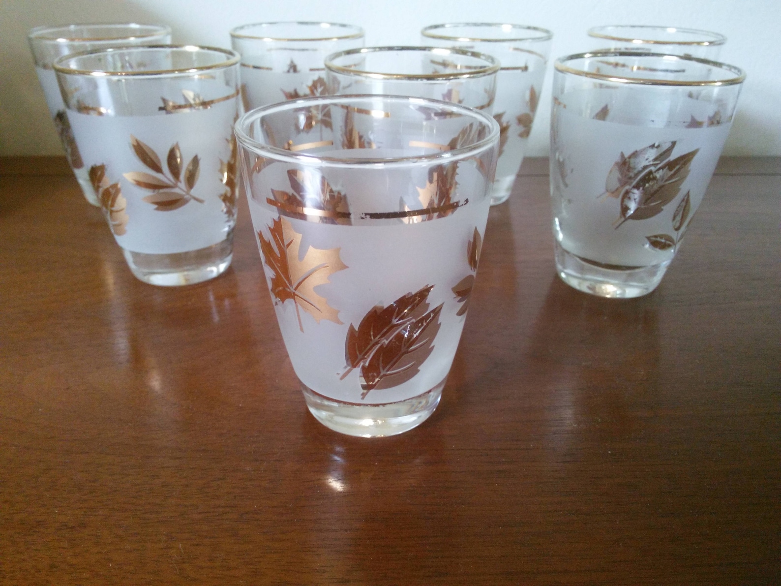 Beautiful Set of Eight Juice Glasses Set of Eight Juice - Etsy