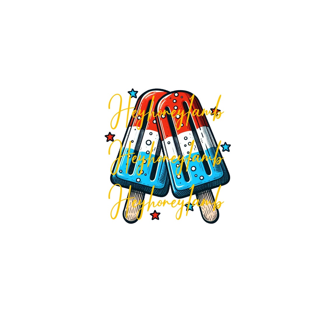 Popsicle | Fourth of July | Summer | Bomb Pop | Vacation | Fireworks ...