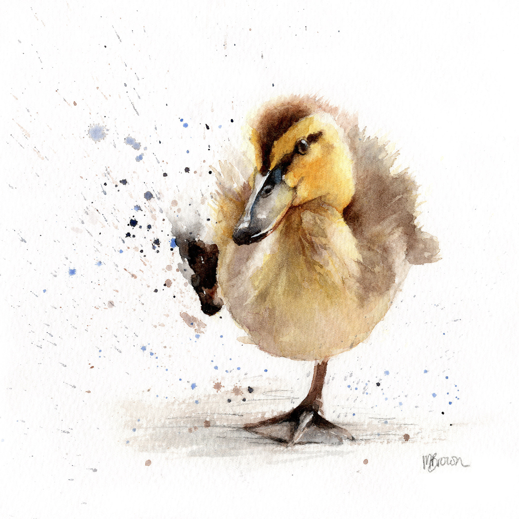 Duckling Painting