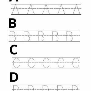 Alphabets Tracing Worksheets A-Z Counting 1-10 Handwriting Practice ...