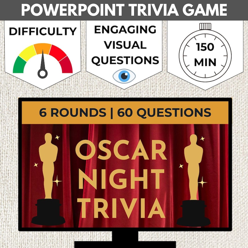 Oscars Party - Etsy