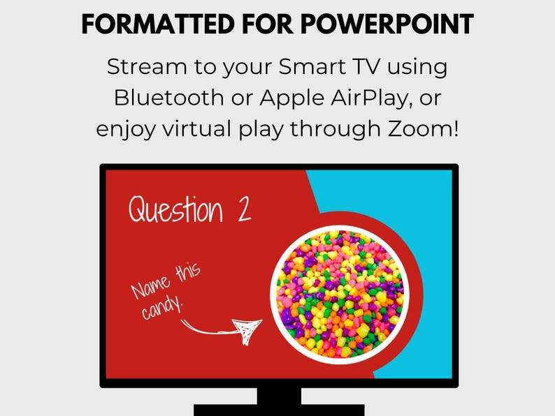 JUNK FOOD TRIVIA Powerpoint Game | Candy Digital Slideshow Game | Cake ...