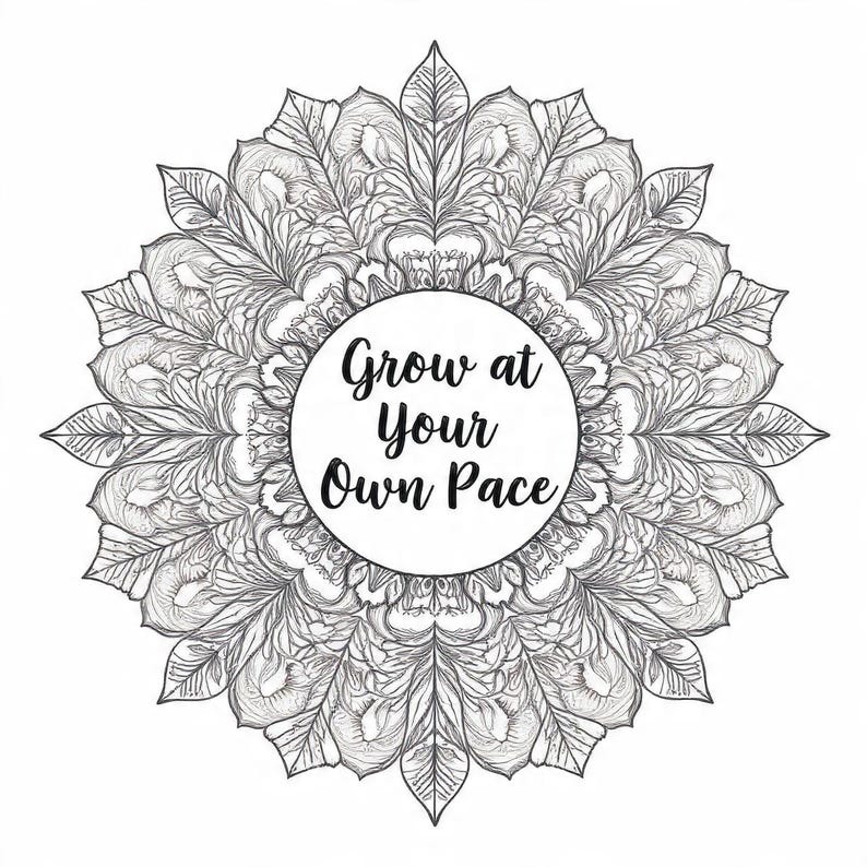 Motivational Mandala Coloring Book for Adults | 40 Coloring Pages PDF ...