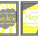You Are My Sunshine Printables - Etsy