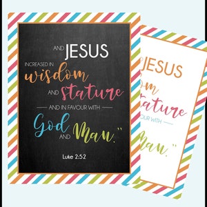 Children and Youth Luke 2 Printable: 8.5x11, 8x10, 5x7, Digital File ...