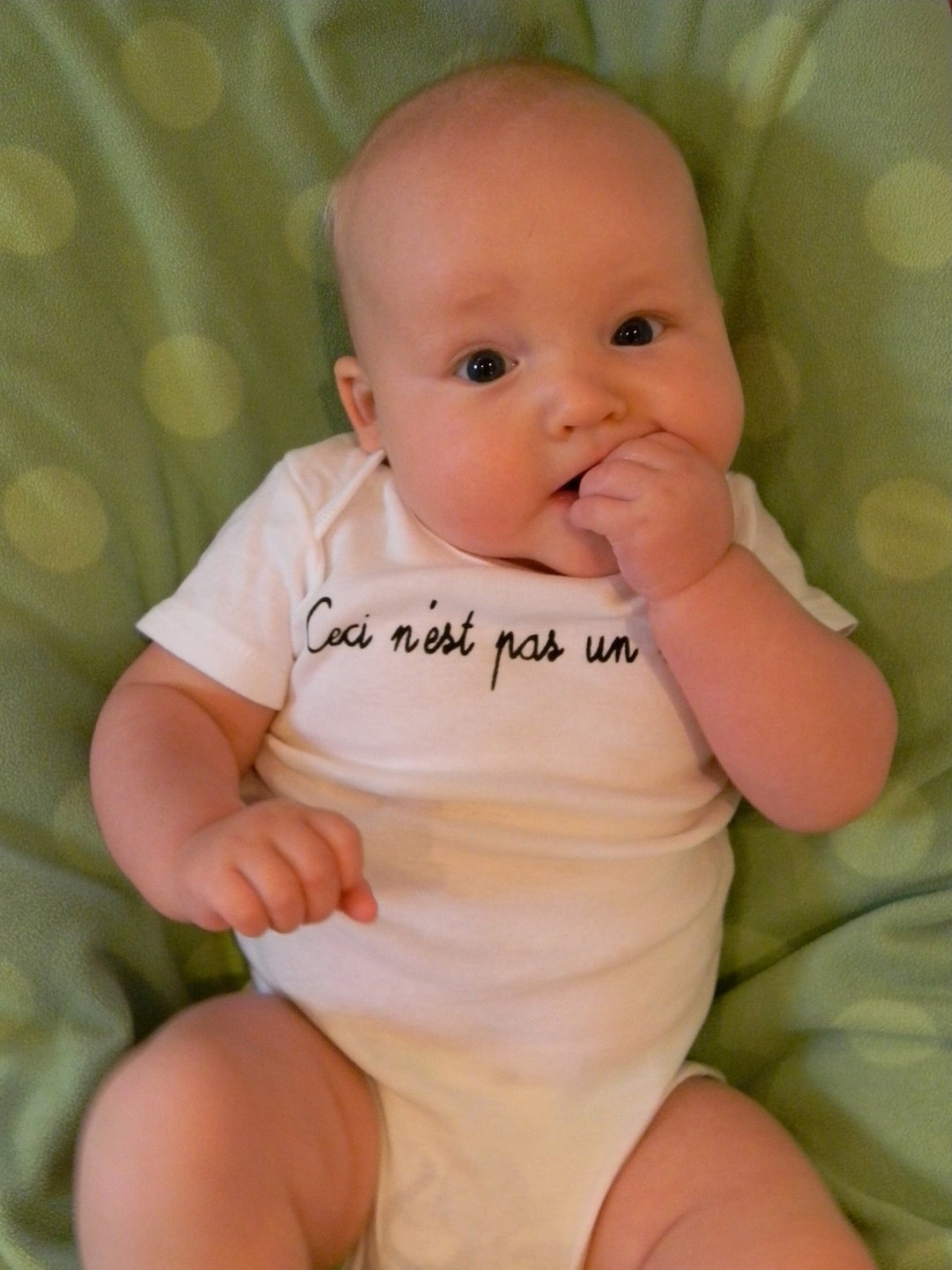 Ceci N'est Pas Un Bebe/this is Not a Baby - Etsy