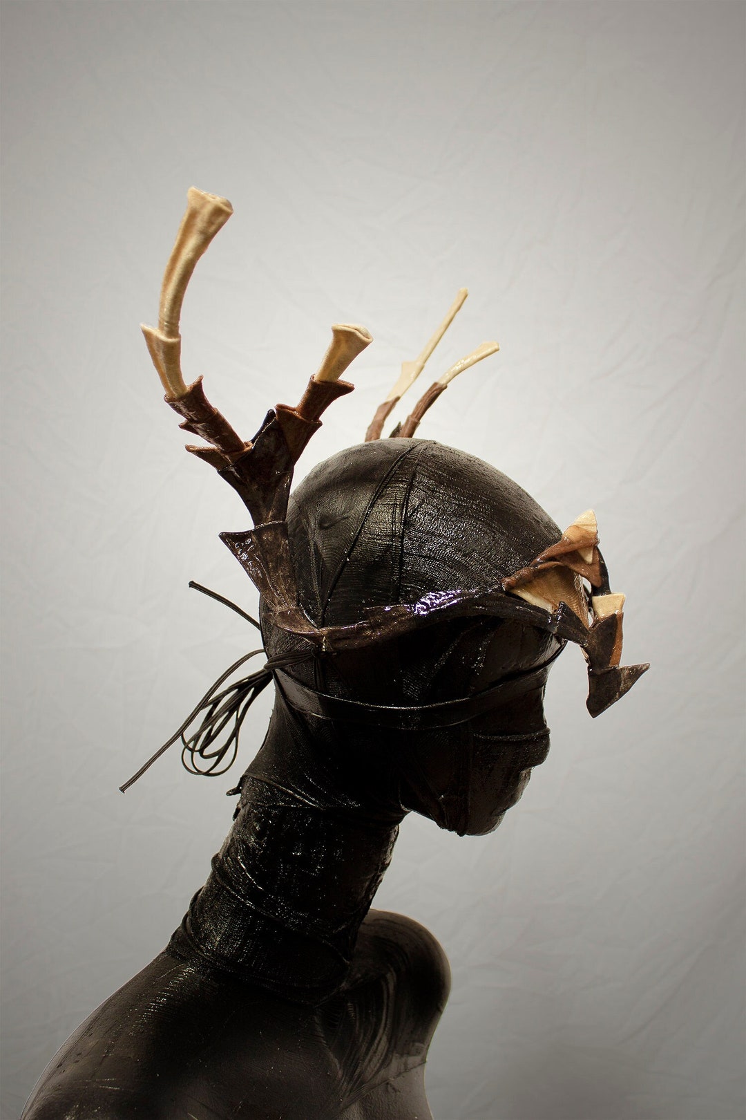 Burning Man Deer Antlers Bambi Coachella Doe Fawn Fairy Witch Horns ...